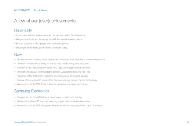 Samsung Mobile Brand Guideline | PDF | Advertising Industry | Industries