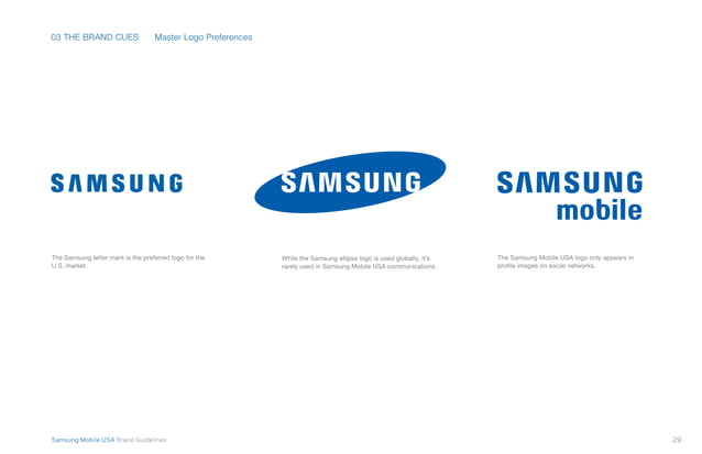 Samsung Mobile Brand Guideline | PDF | Advertising Industry | Industries