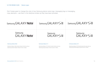 Samsung Mobile Brand Guideline | PDF