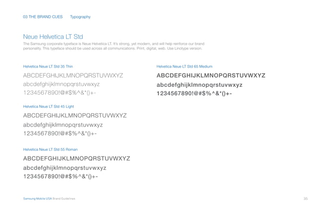 Samsung Mobile Brand Guideline | PDF | Advertising Industry | Industries
