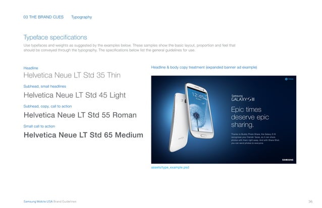 Samsung Mobile Brand Guideline | PDF | Advertising Industry | Industries