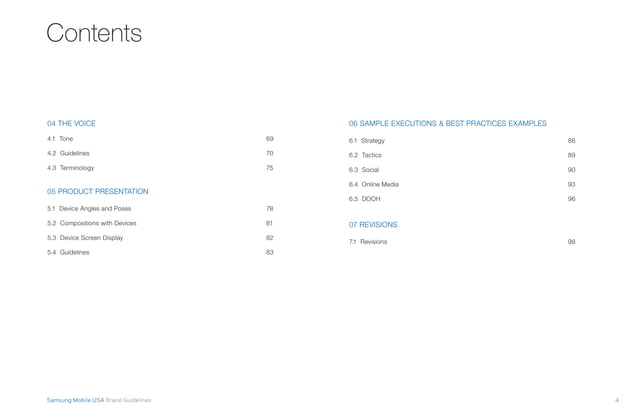 Samsung Mobile Brand Guideline | PDF | Advertising Industry | Industries