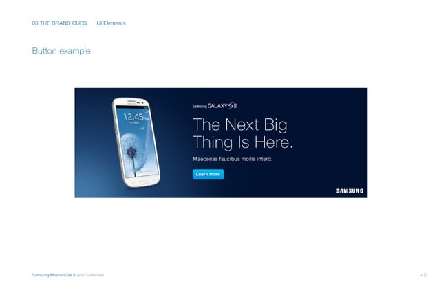 Samsung Mobile Brand Guideline | PDF | Advertising Industry | Industries