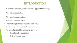 RF Based Wireless Under Water Communication | PPTX | Computer Networking | Computing