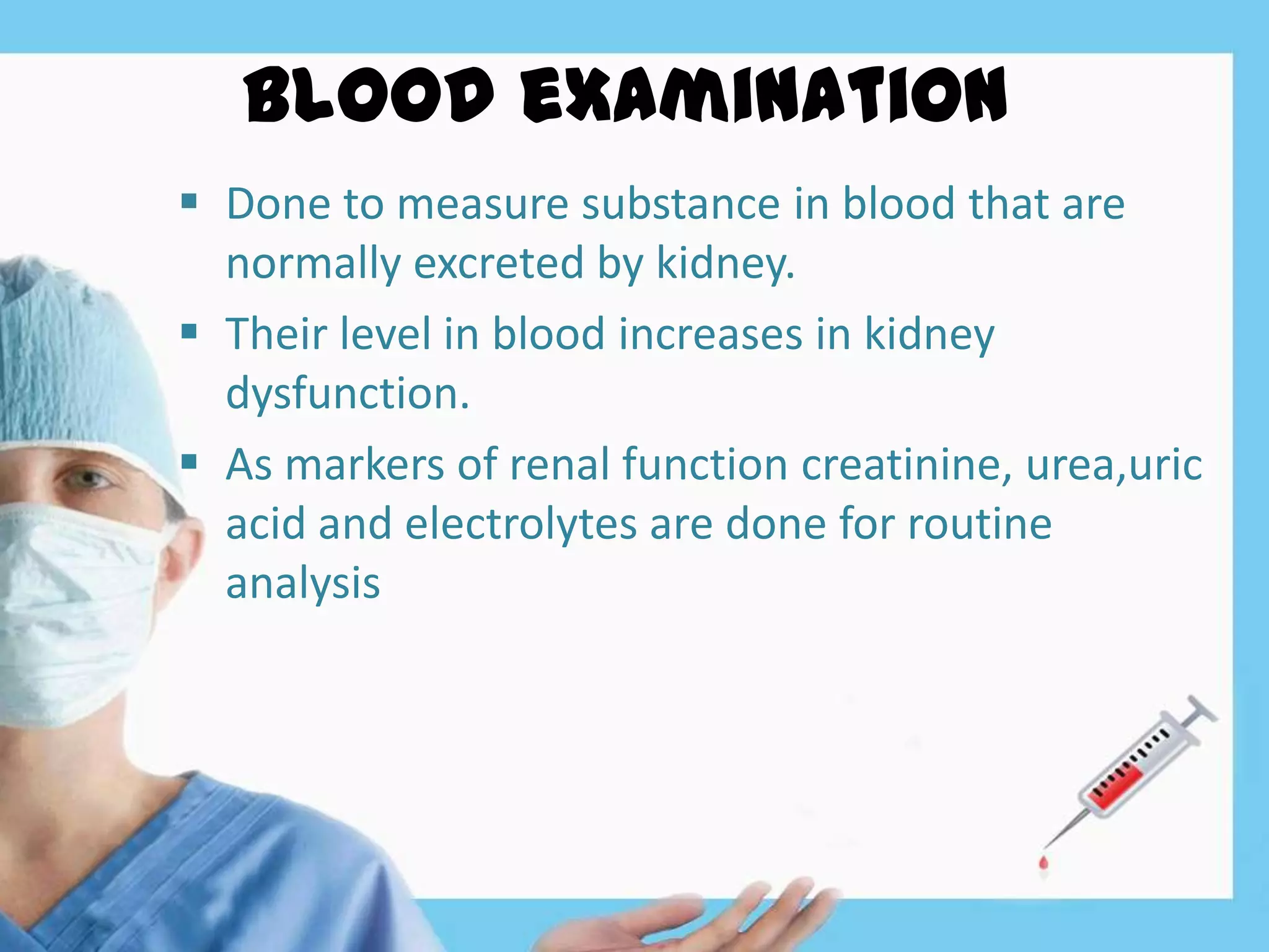 Renal Function Test | PPTX