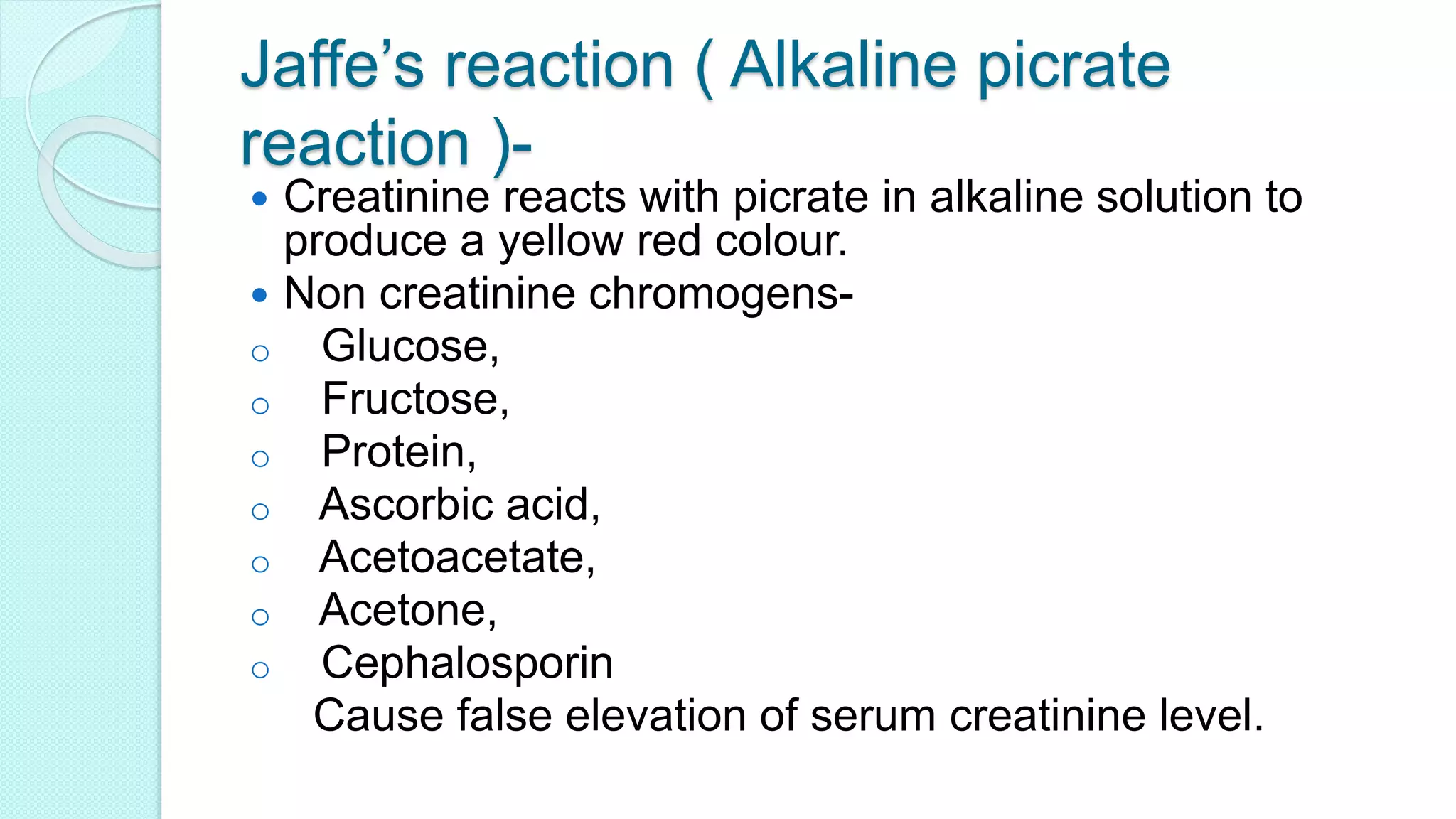 renal Function Test | PPTX