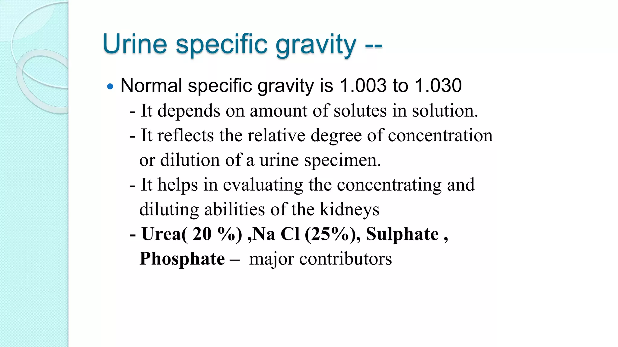 renal Function Test | PPTX