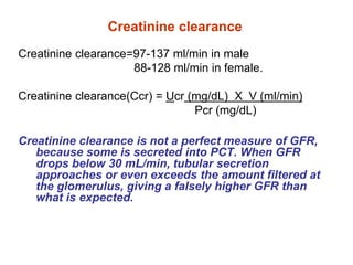 Renal function test biochem bl.11.6 .ppt
