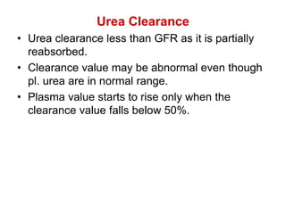 Renal function test biochem bl.11.6 .ppt