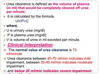 renal function tests by Dr siva kumar | PPTX | Lung and Respiratory ...