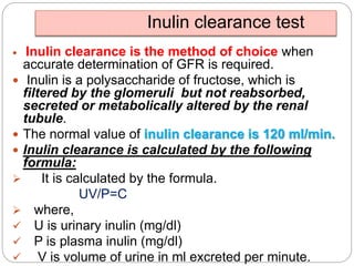 renal function tests by Dr siva kumar | PPTX | Lung and Respiratory ...