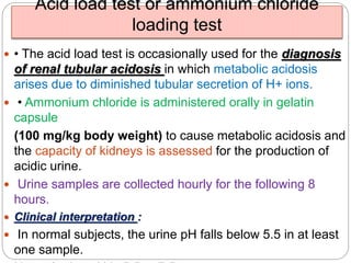 renal function tests by Dr siva kumar | PPTX | Lung and Respiratory ...