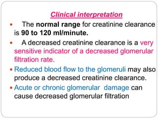 renal function tests by Dr siva kumar | PPTX | Lung and Respiratory ...
