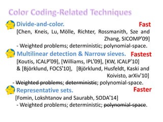 Color Coding-Related Techniques | PPT