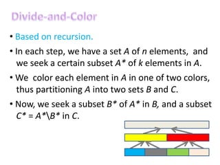 Color Coding-Related Techniques | PPT