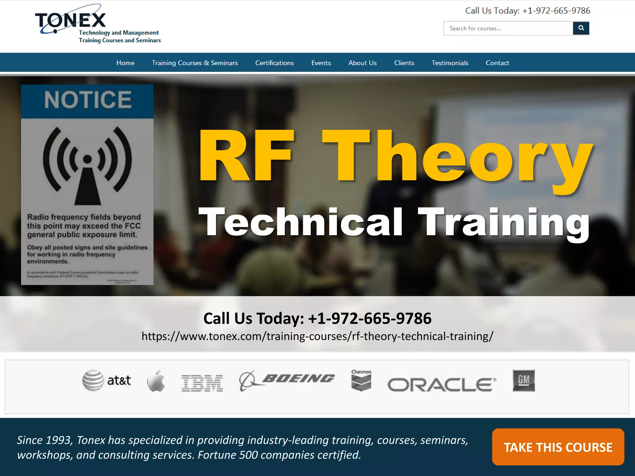 RF (Radio Frequency) Theory Technical Training | PPTX