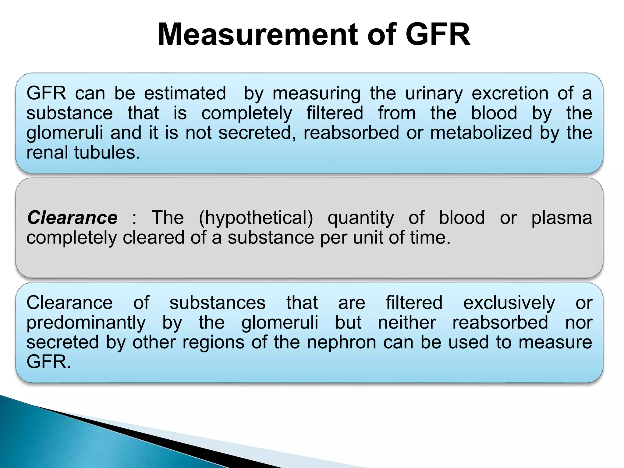 RENAL FUNCTION TESTS | PPTX