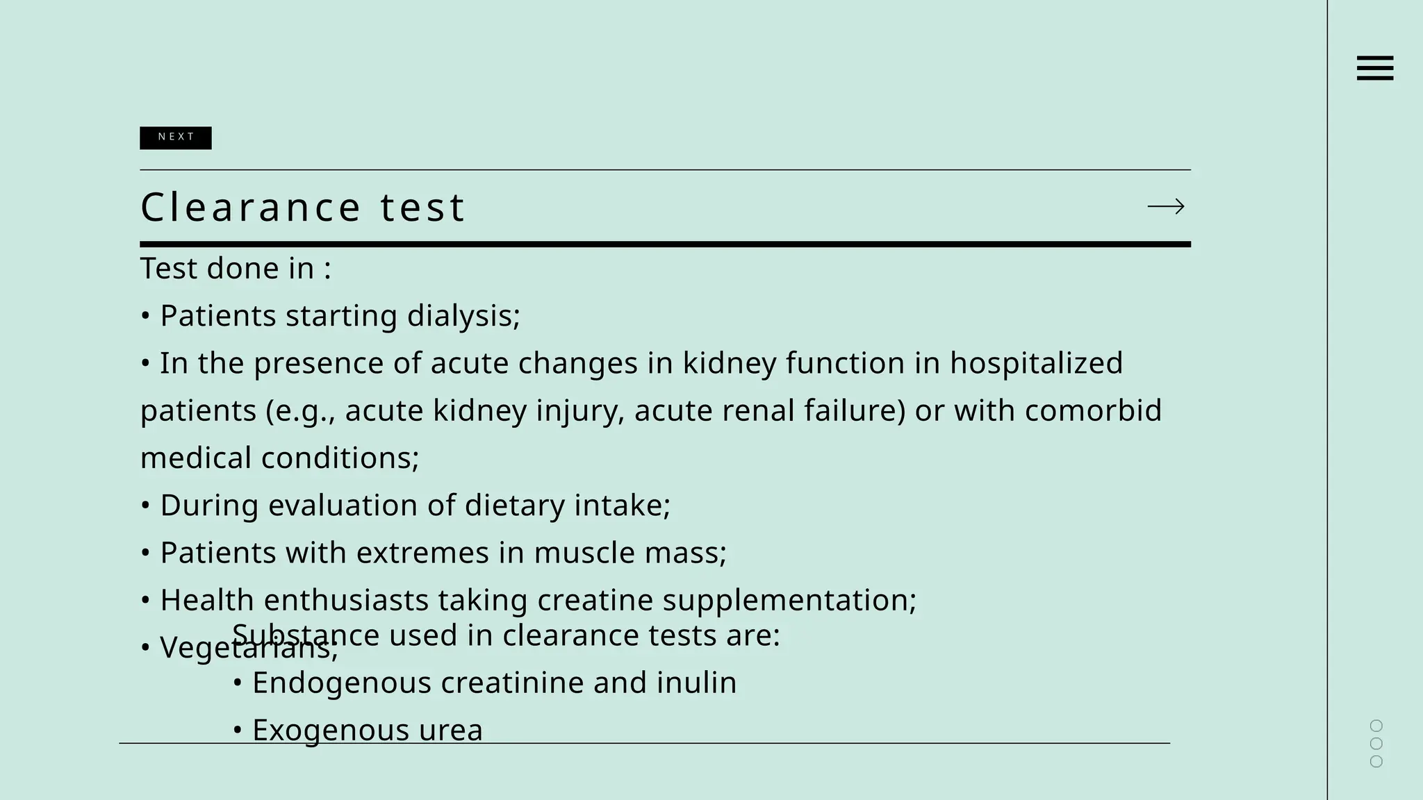 Laboratory interpretation of renal function test, liver function test ...