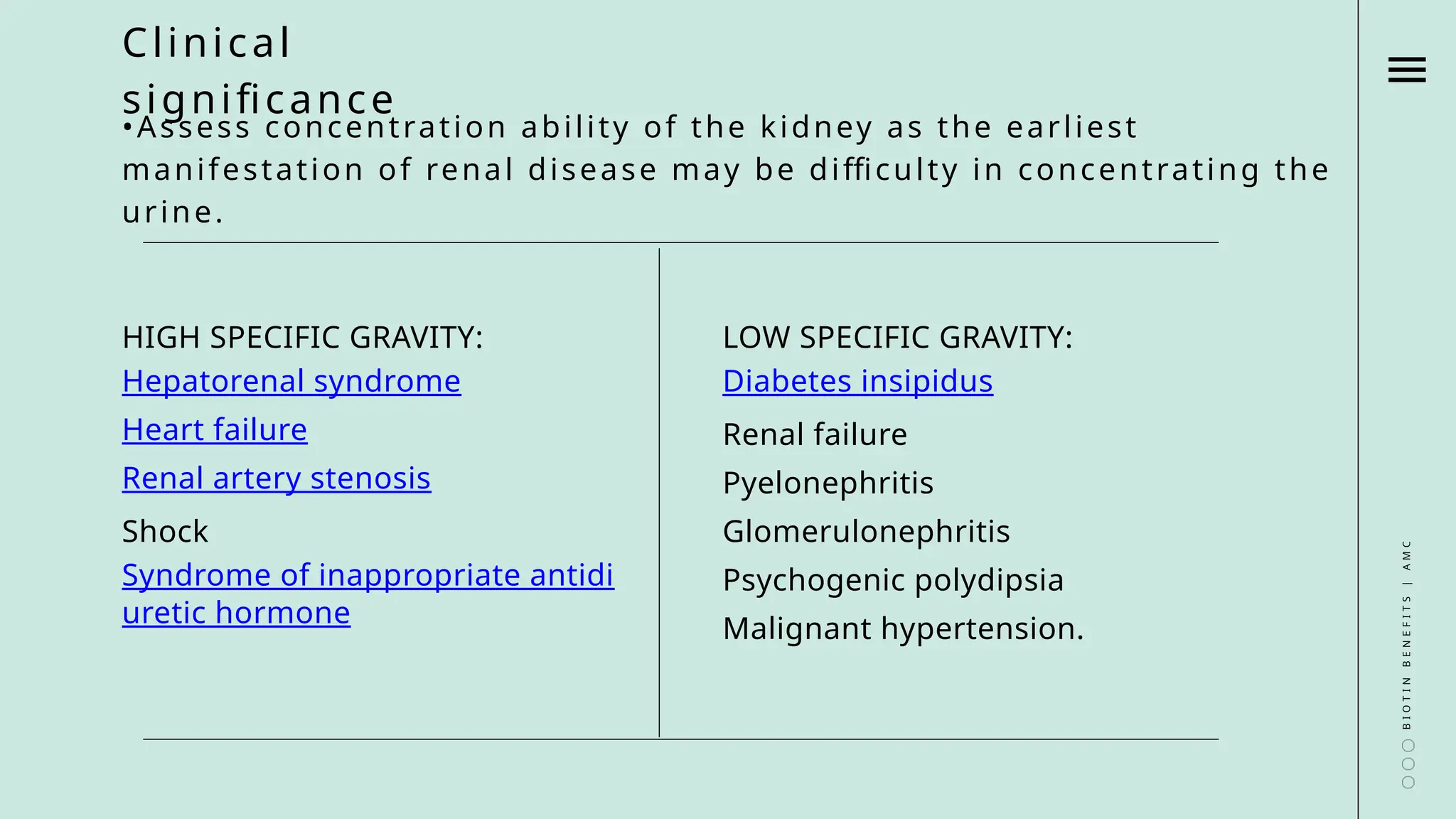 Laboratory interpretation of renal function test, liver function test ...