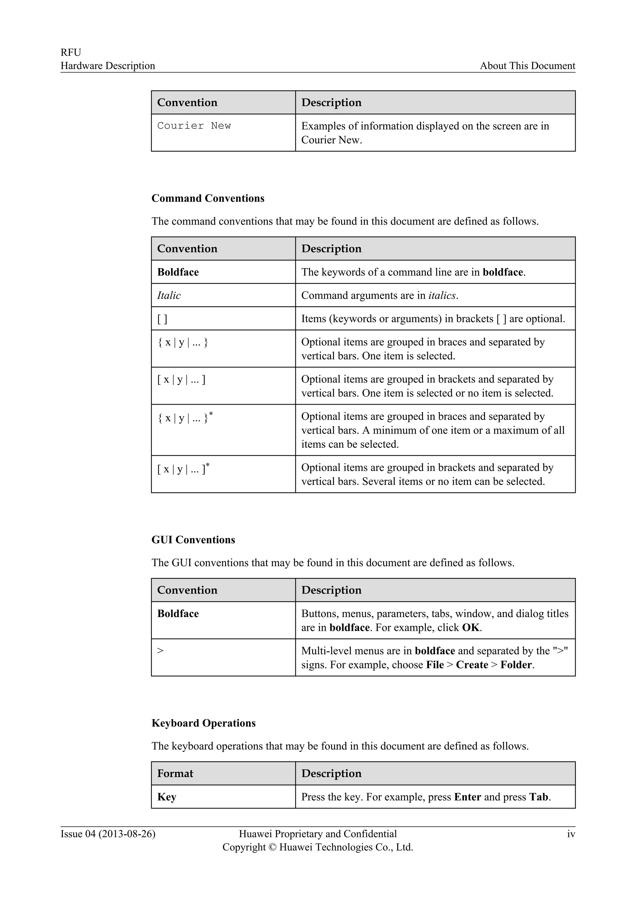 Rfu hardware description(v100 r008c00 04)(pdf)-en | PDF