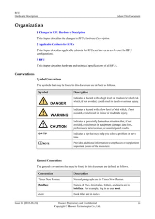 Rfu hardware description(v100 r008c00 04)(pdf)-en | PDF