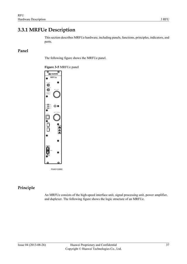 Rfu hardware description(v100 r008c00 04)(pdf)-en | PDF | Desktop ...
