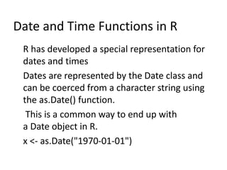 R Functions.pptx | Programming Languages | Computing