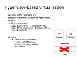 Performance comparison between Linux Containers and Virtual Machines | PPT