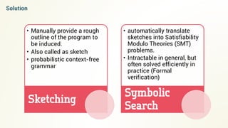 Unsupervised program synthesis | PDF