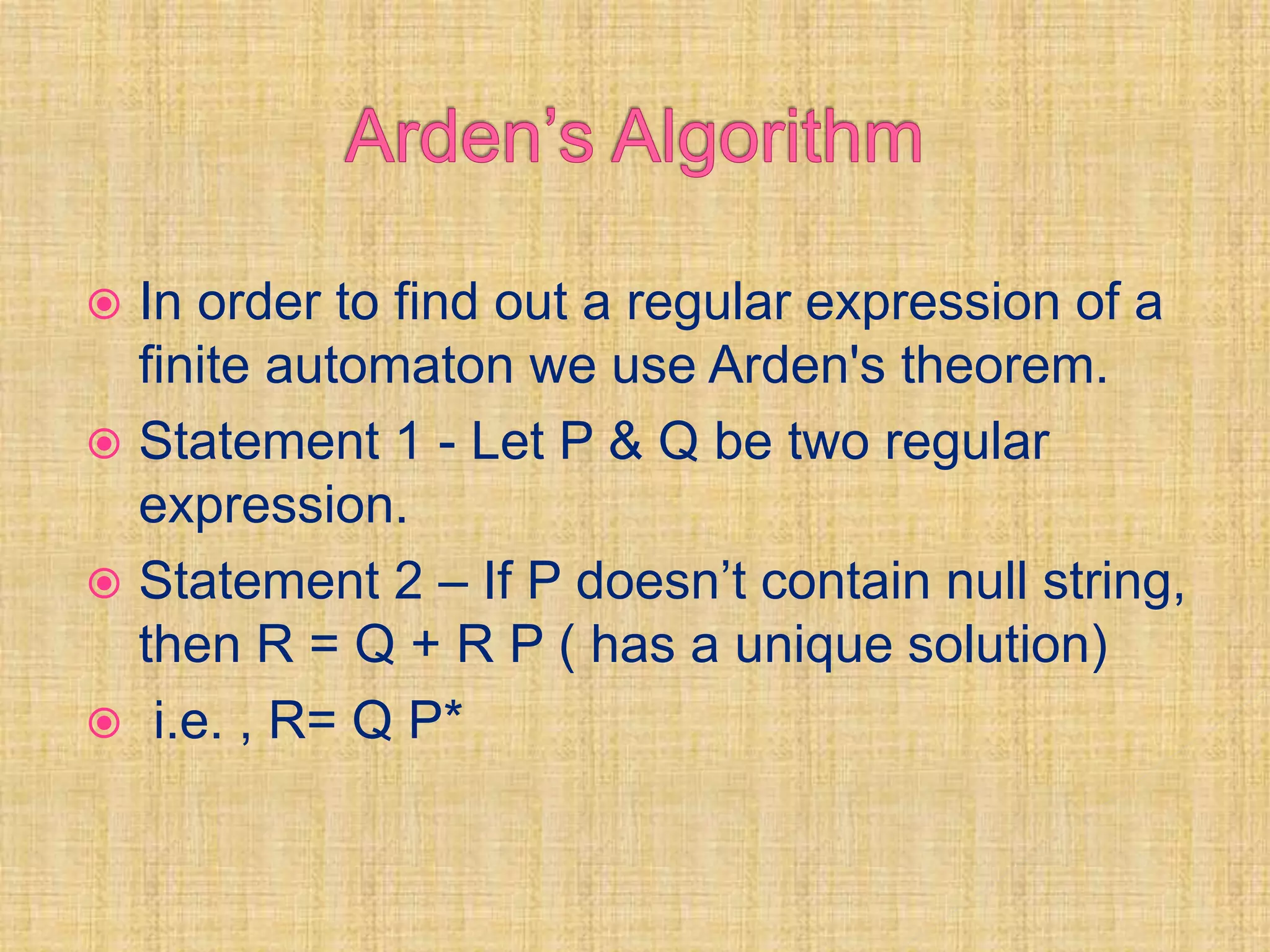 Regular Grammar | PPT