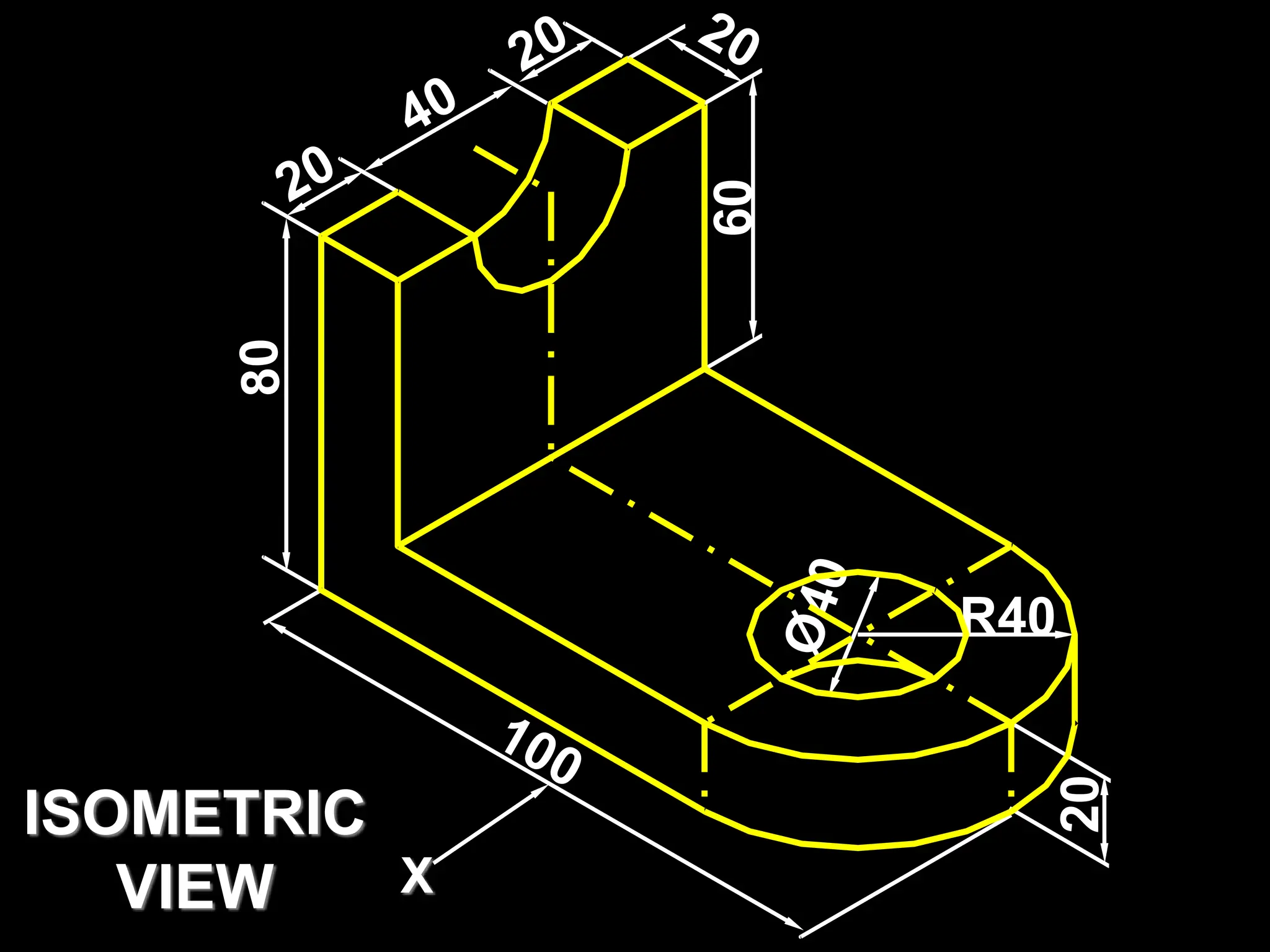 orthographic projections of engg. graphics | PPT