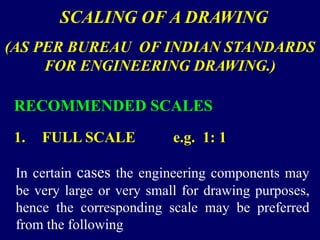 orthographic projections of engg. graphics | PPSX