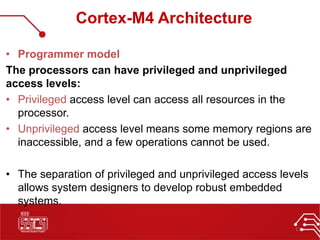 02 : ARM Cortex M4 Specs || IEEE SSCS AlexSC | PDF