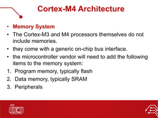 02 : ARM Cortex M4 Specs || IEEE SSCS AlexSC | PDF