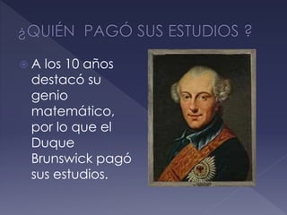 Carl Friedrich Gauss | PPTX