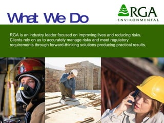 RGA Environmental, Inc. | PPS