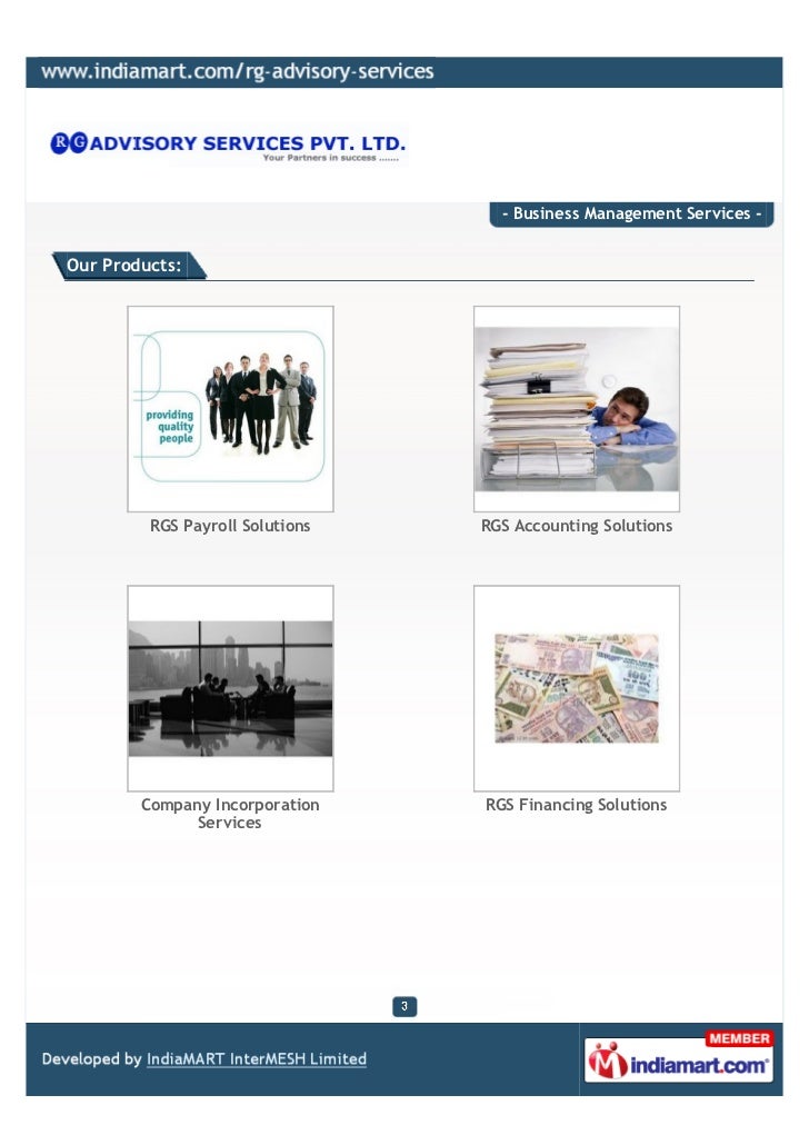 R G Advisory Services Pvt. Ltd., Noida, RGS Payroll Solutions