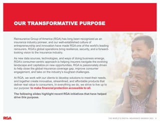 Reinsurance Group of America (RGA) - Insurer transformation Award 2022 ...