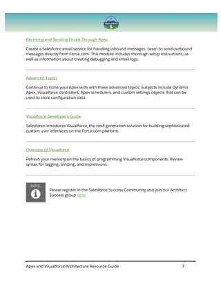 Rg apexand visualforcearchitecture | PDF