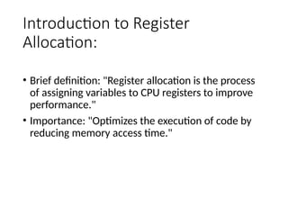 RGAPresent.pptx presentation of compiler design and construction | PPTX