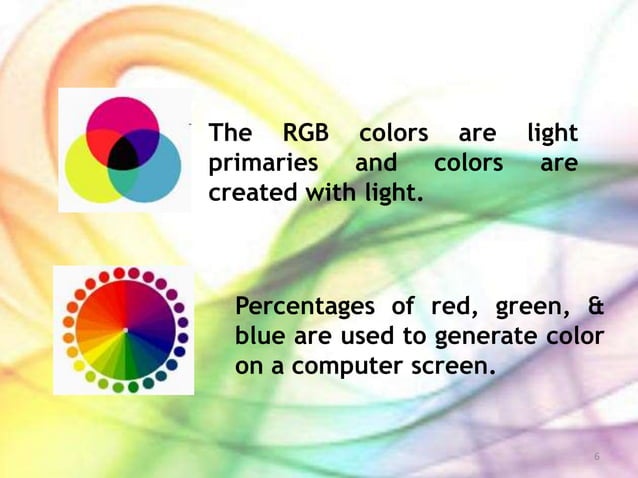 Rgb and cmy color model | PPTX