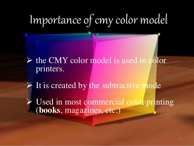 Rgb and cmy color model