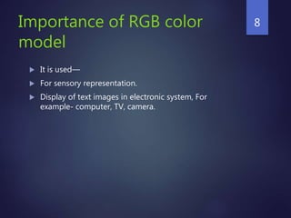 Rgb colour model | PPTX