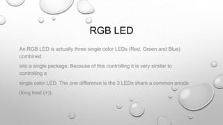 RGB LED _ shyam | PPTX