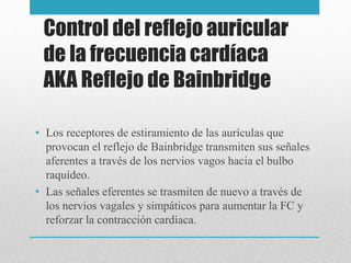 Regulación nerviosa de la circulación y control rápido de la presión ...