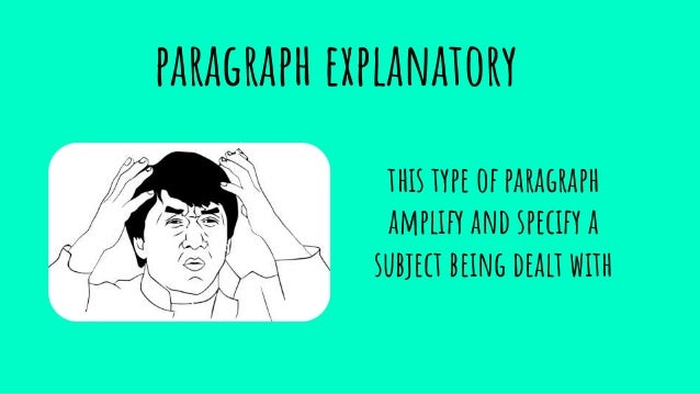 Paragraphs Types