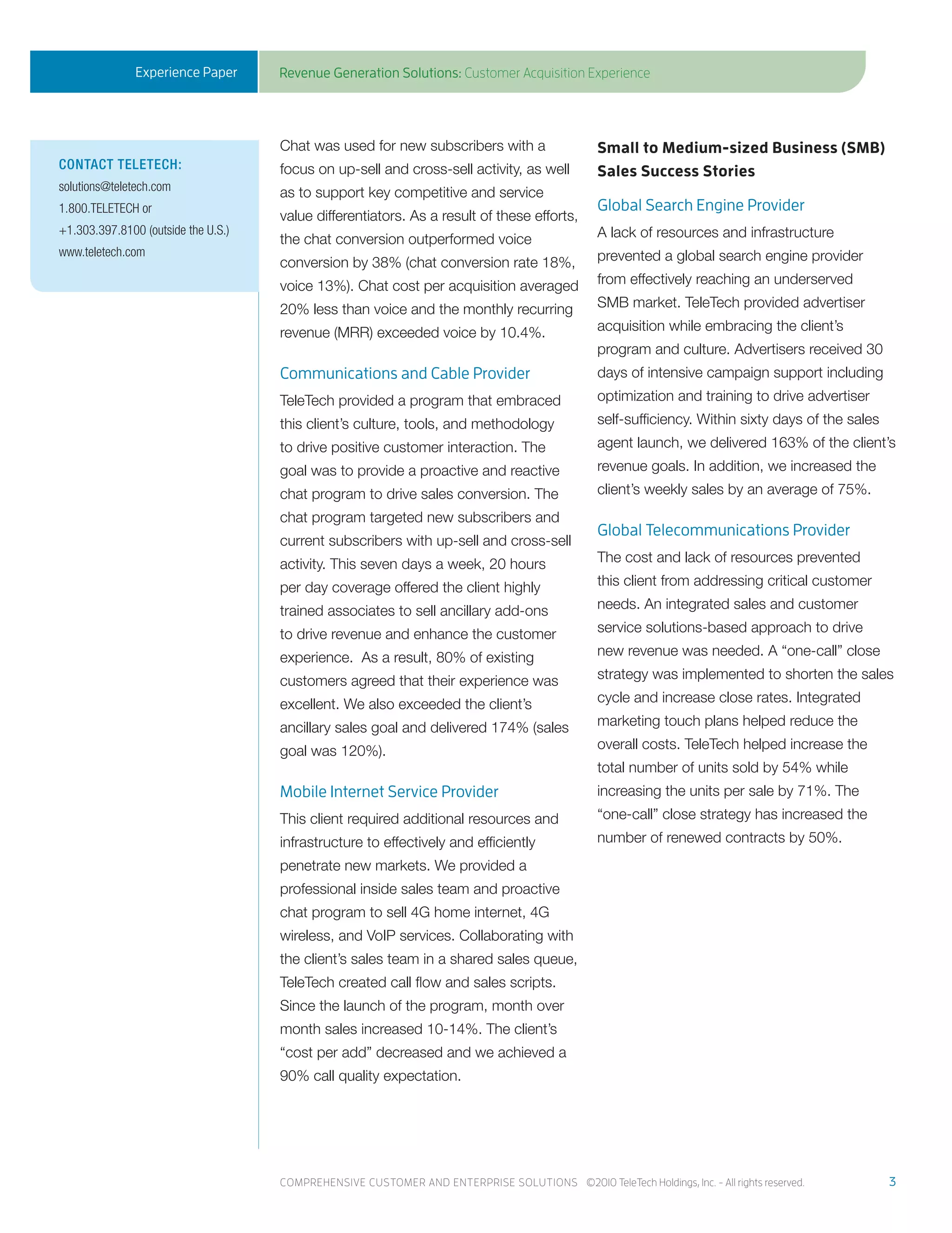 Cust Acq Experience Paper | PDF