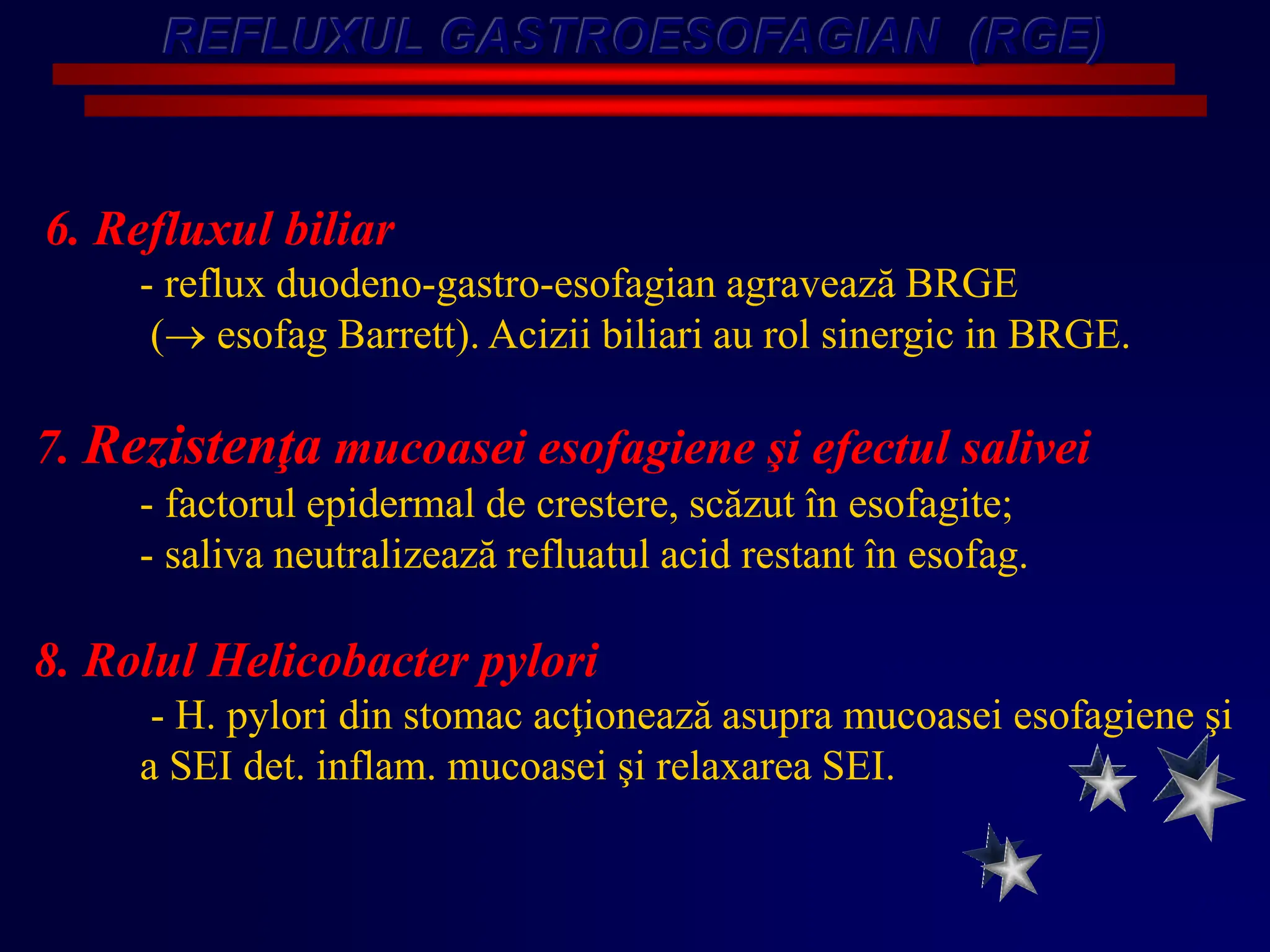 RGE BOALA DE REFLUX GASTROESOFAGIAN .ppt