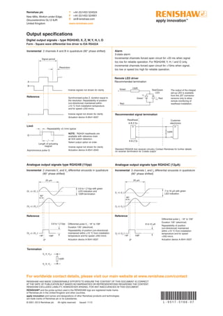 Rgh24 series readhead_data_sheet | PDF