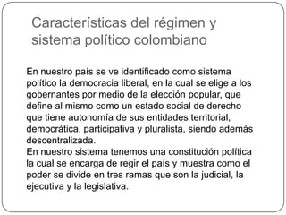 Régimen y sistema político | PPTX
